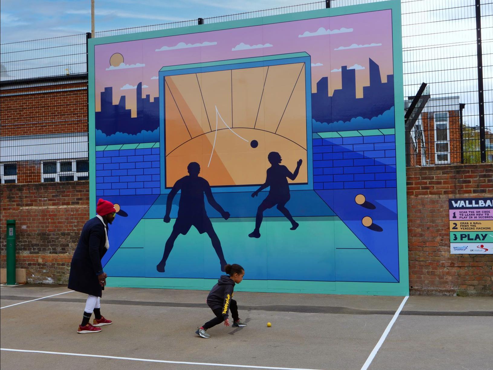 First community wallball court opens in London - Physical Activity ...