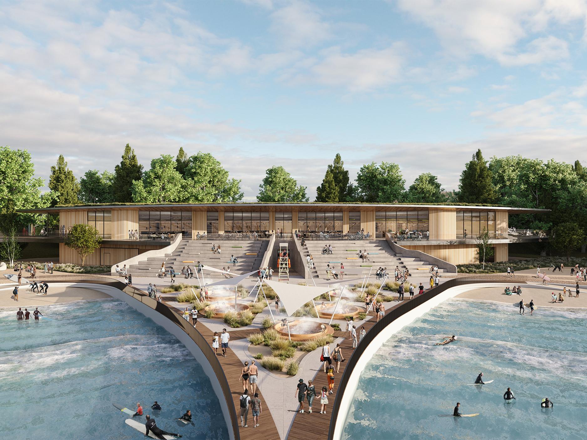 Plans for surf resort announced - Physical Activity Facilities